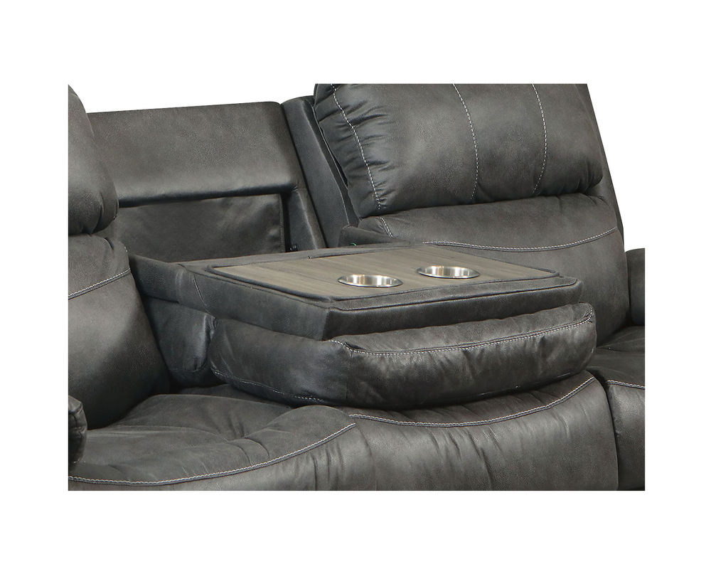 Power Play 96" Double Reclining Sofa (+150 fabrics and leathers ...