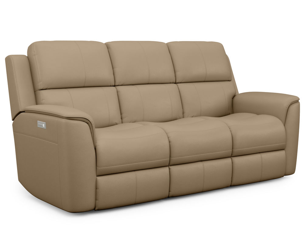 Henry Power Reclining Sofa with Power Headrests and Lumbar (946-80 ...