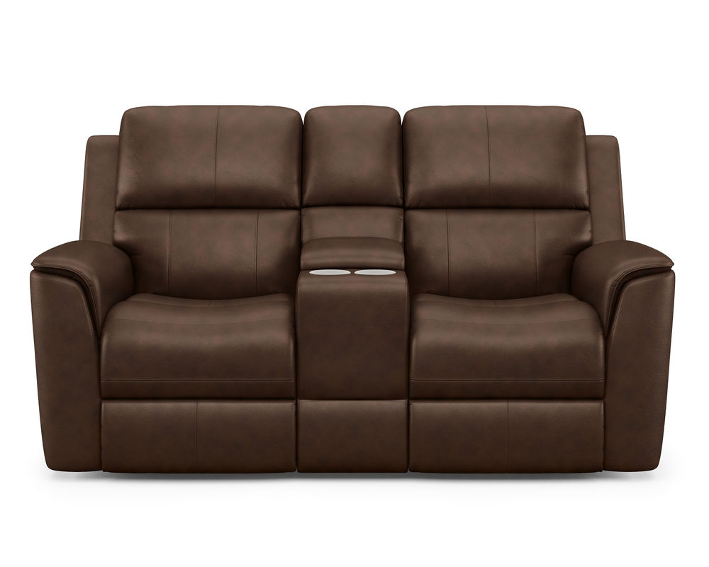 Henry Power Reclining Sofa with Power Headrests and Lumbar (946-80 ...