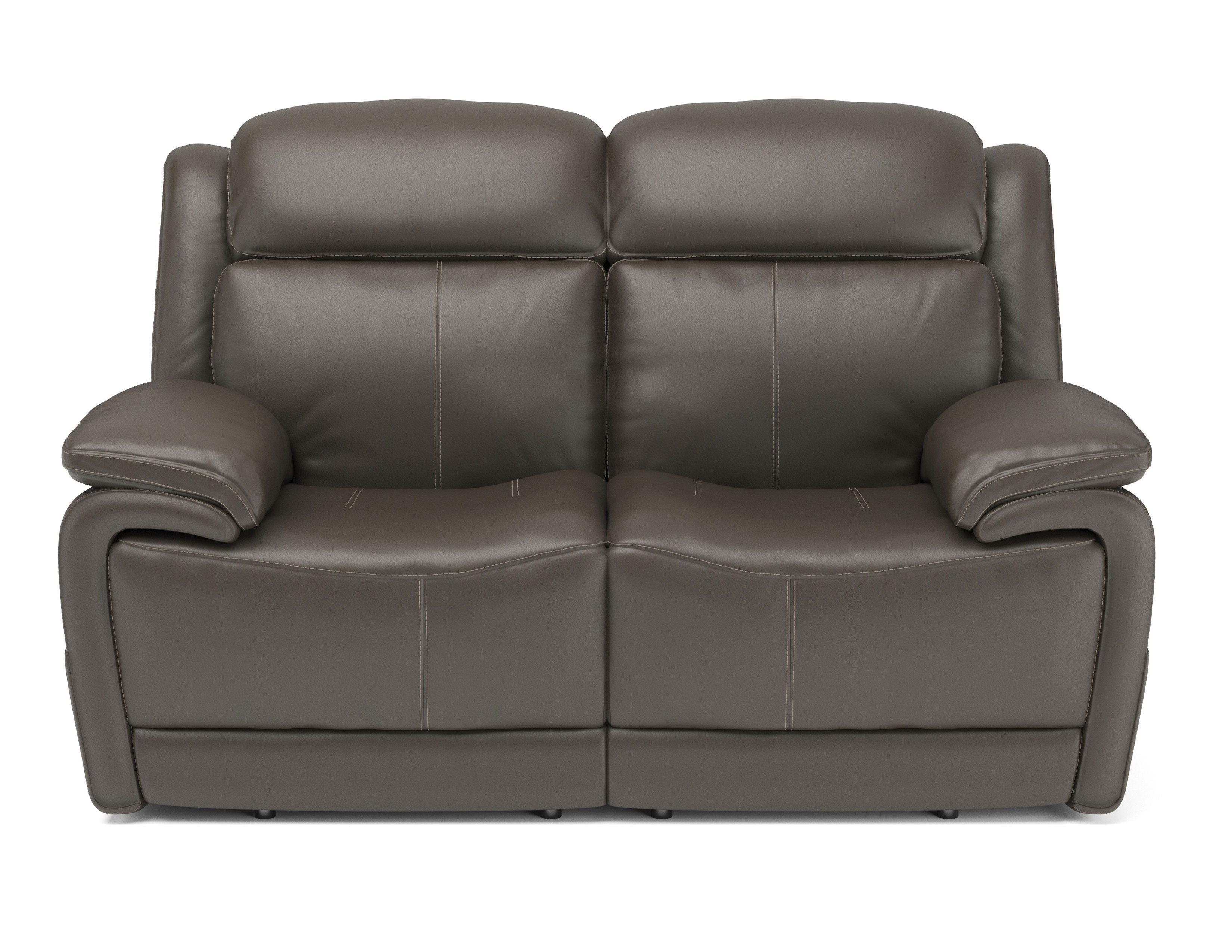 Elijah Leather Power Reclining Sofa with Power Headrests and Lumbar 326 70 Sofas and Sectionals