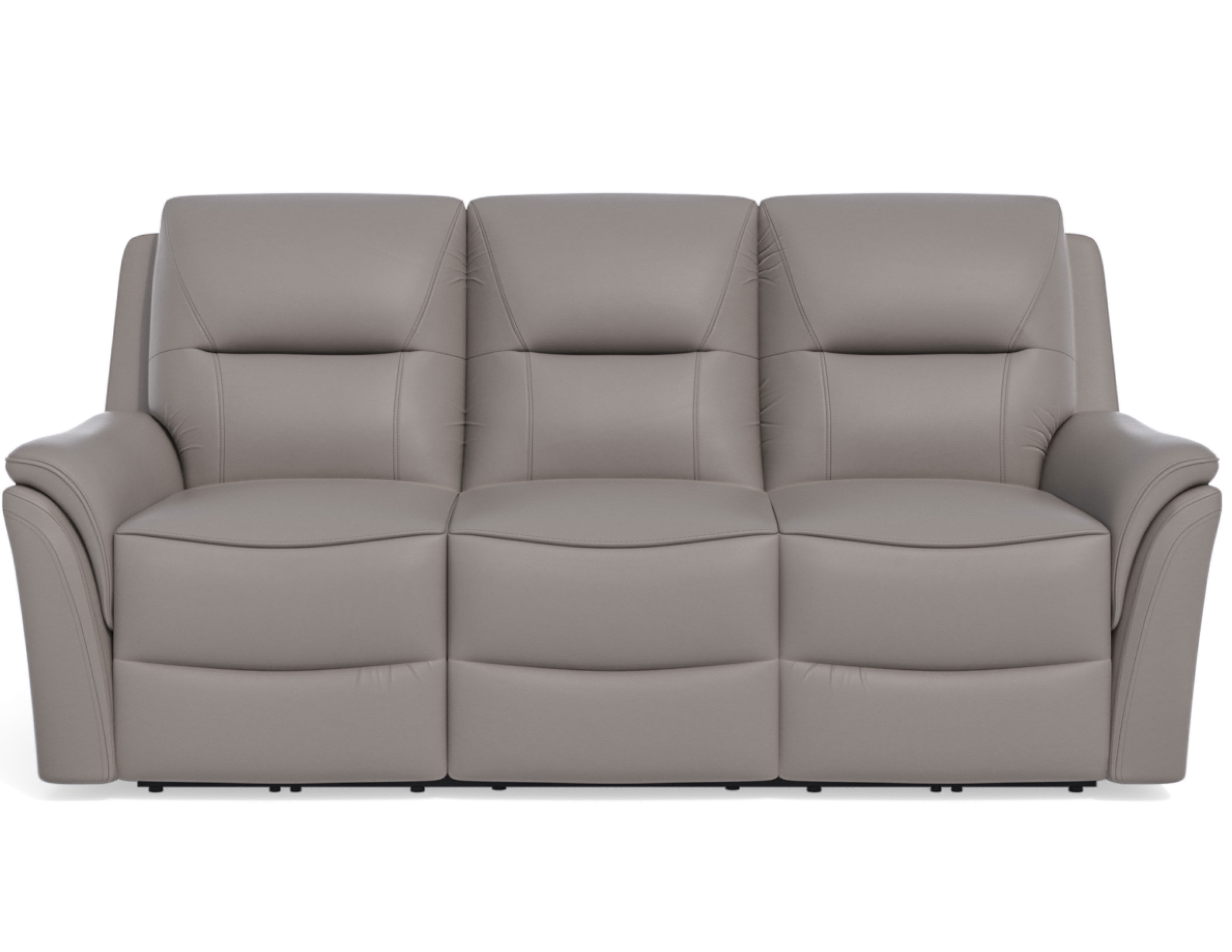 Fallon Leather Power Reclining Sofa with Power Headrests (943-00 ...