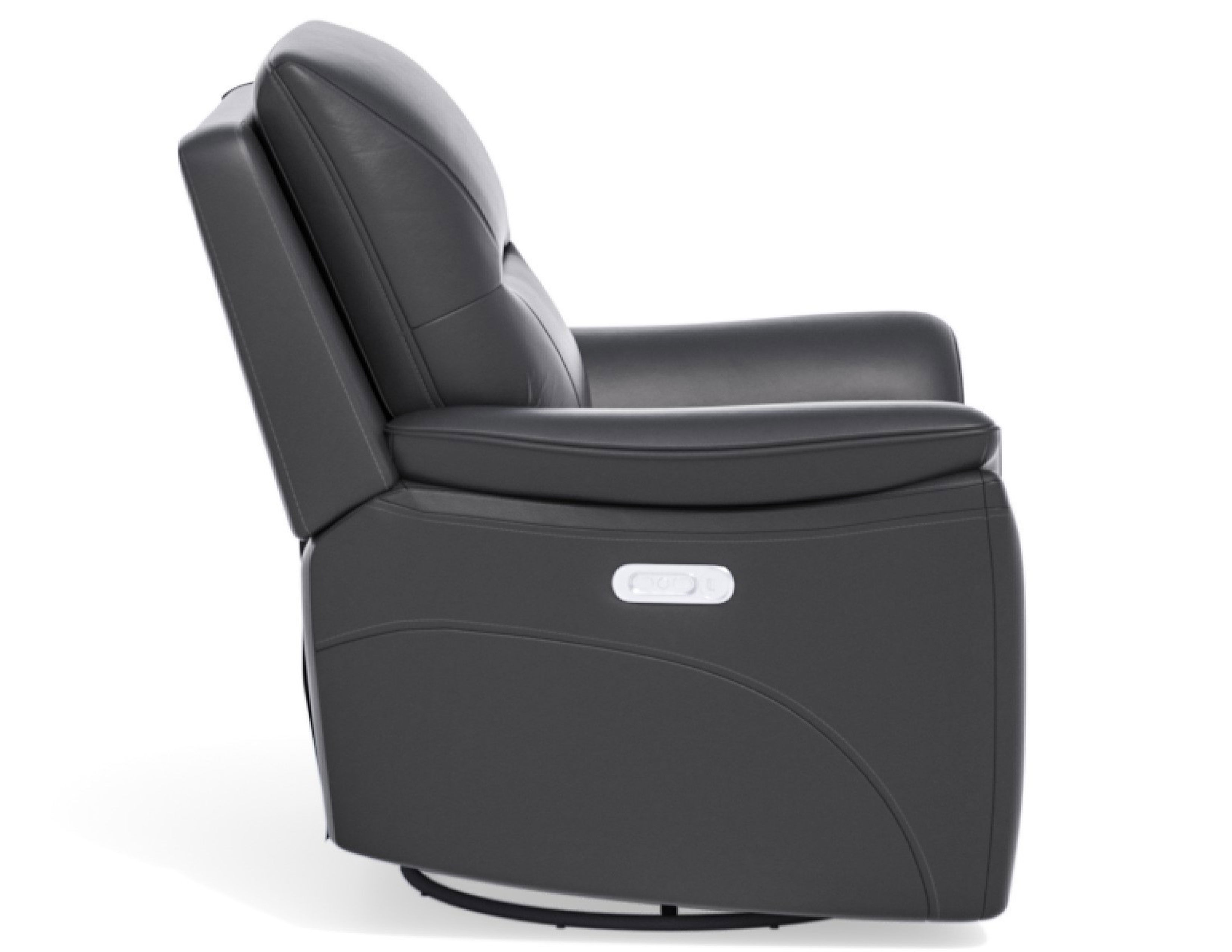 Fallon Leather Power Reclining Sofa with Power Headrests (943-00 ...