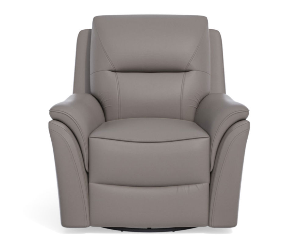 Fallon Leather Power Reclining Sofa with Power Headrests (943-00 ...