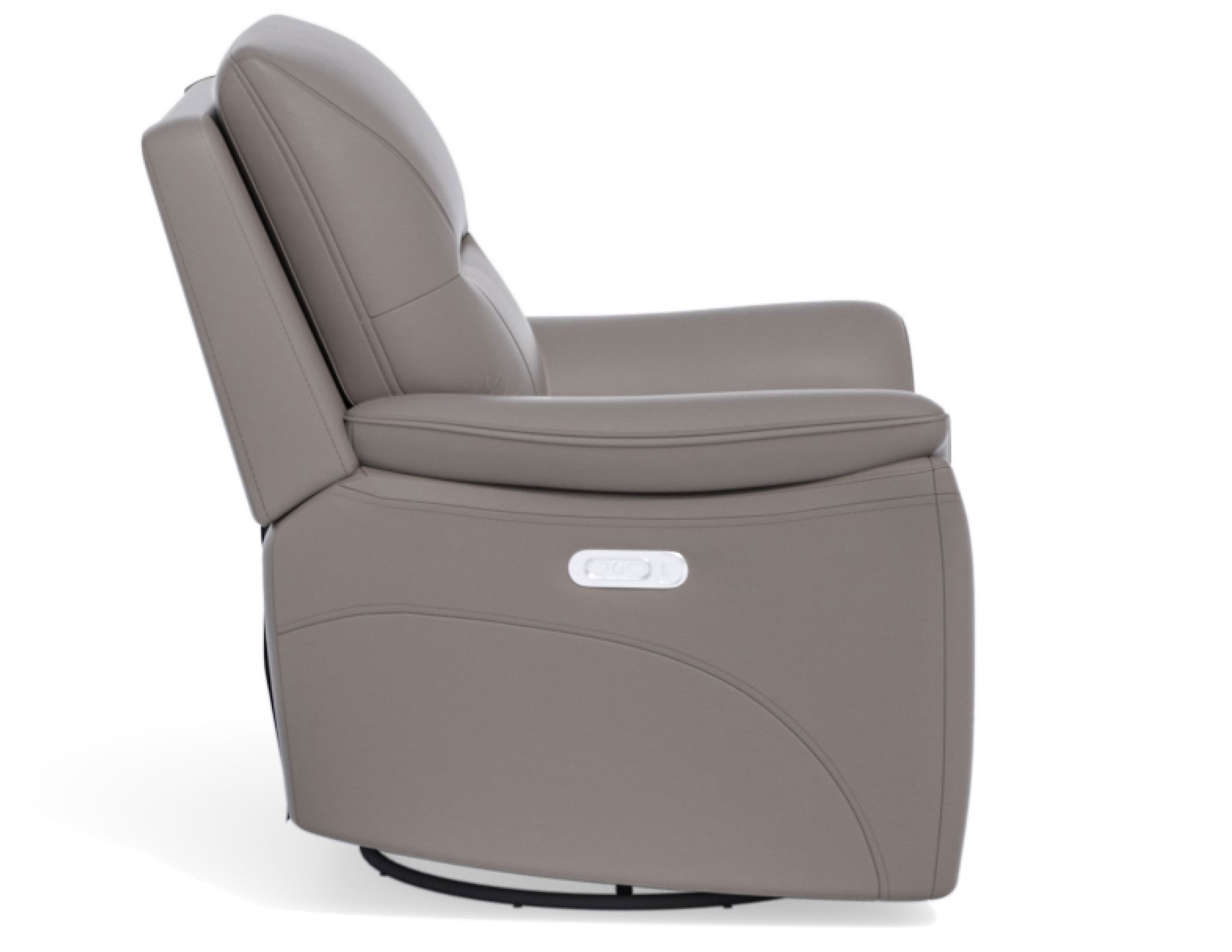 Fallon Leather Power Reclining Sofa with Power Headrests (943-00 ...