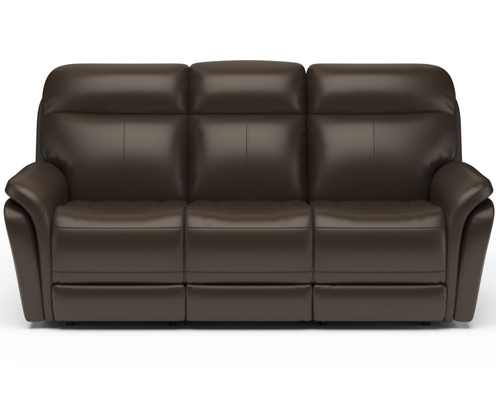 Zoey Leather Power Reclining Sofa with Power Headrests (360-70) | Sofas ...