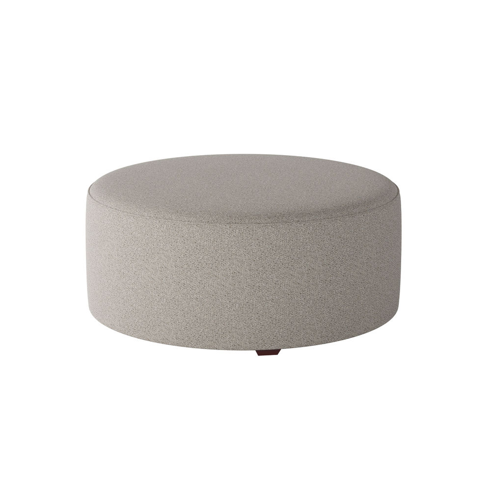 Basic Berber 39" Round Cocktail Ottoman | Sofas and Sectionals
