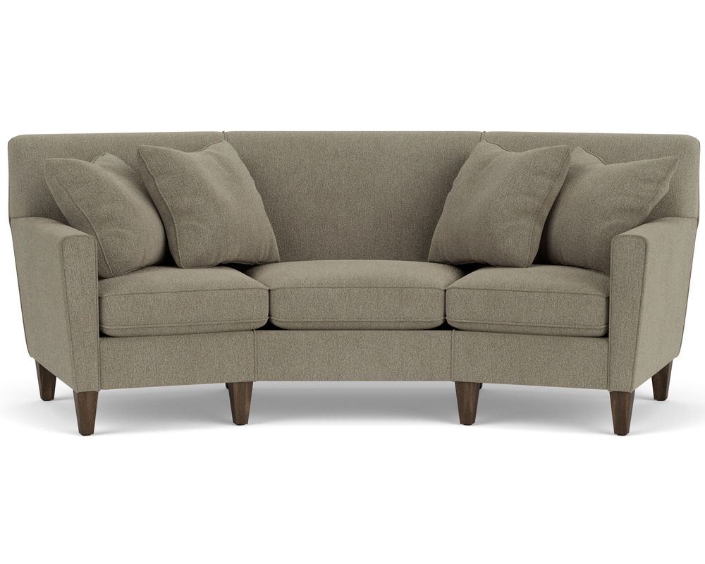 Digby 5966 Conversation Curved Sofa (+100 Fabrics) 96" | Sofas and ...