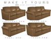 L9 Leather Sectional (+40 colors) Make it Yours | Sofas and Sectionals