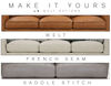 L9 Leather Sectional (+40 colors) Make it Yours | Sofas and Sectionals