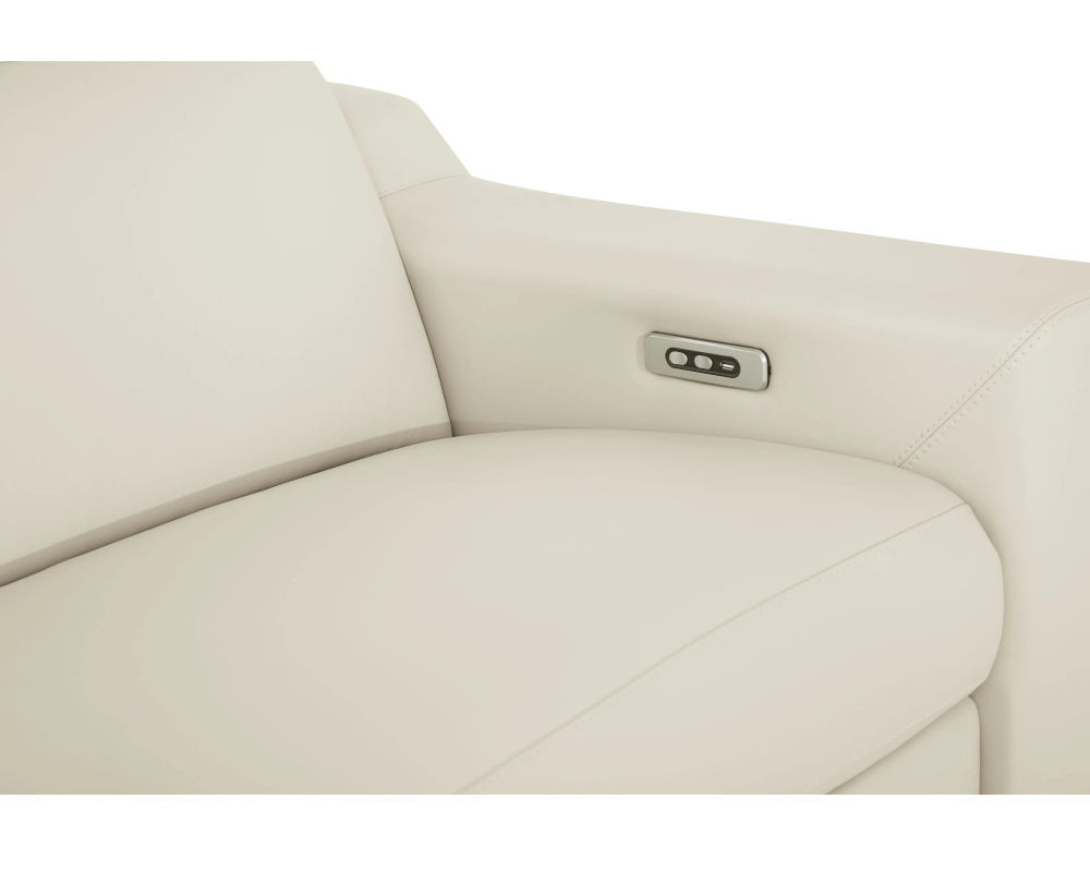 Tabor 44003 Power Headrest Power Reclining Sectional (+100 leathers ...