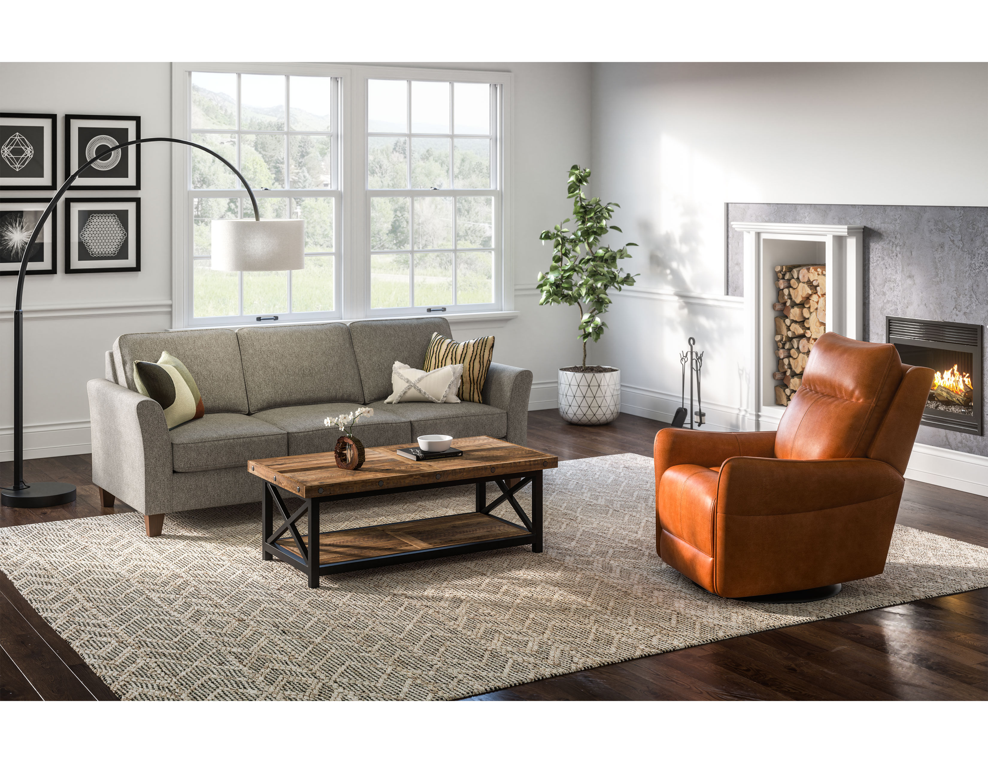 Flexsteel libby sofa store