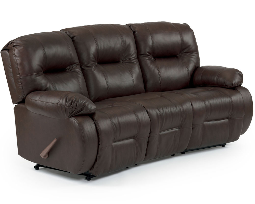 Brinley Double Reclining Leather Sofa (+30 leathers) 91" | Sofas and ...
