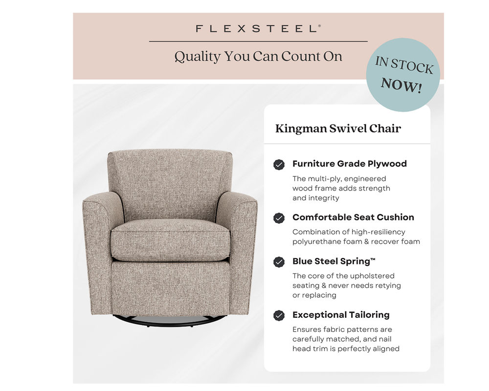 Kingman Swivel Glider Chair (In stock) | Sofas and Sectionals
