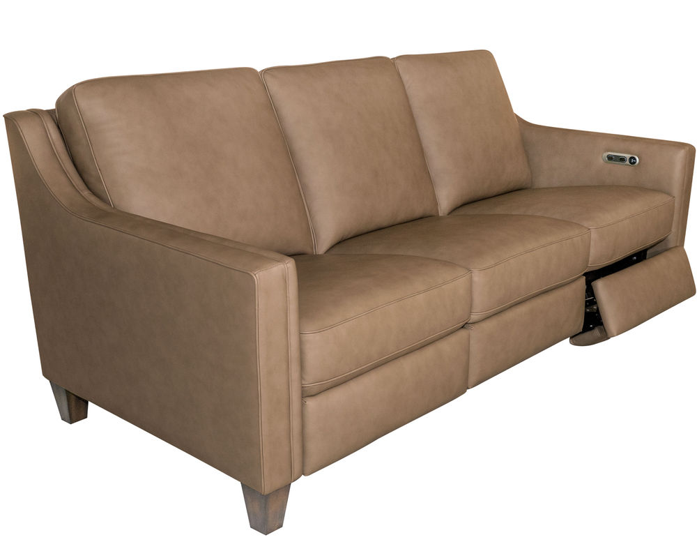 Finley 3010 Leather Inclining Power Sofa 87" (+2 colors) | Sofas and ...