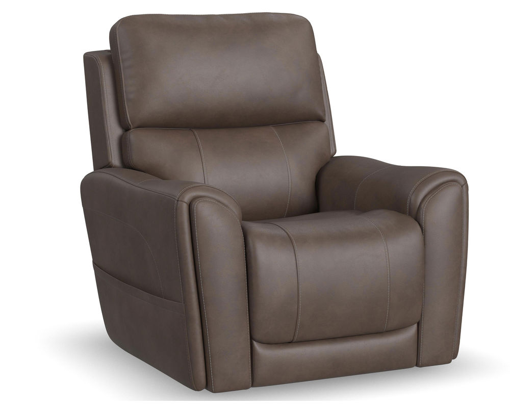 Carter Fabric Power Lift Recliner with Power Headrest, Lumbar, Heat ...