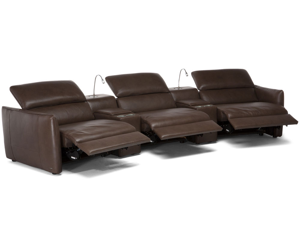 Meraviglia B995 Leather Home Theater Sectional (+25 leathers) | Sofas ...