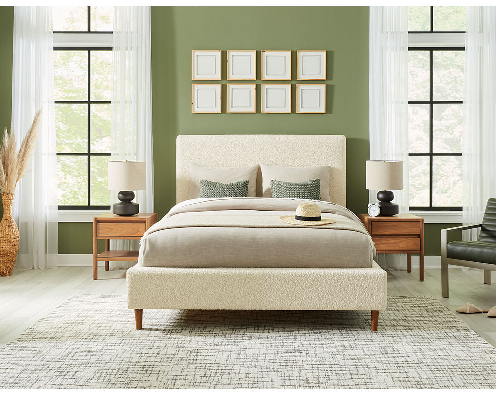 Auremo Full - Queen - King Complete Bed (54" height) +175 colors ...