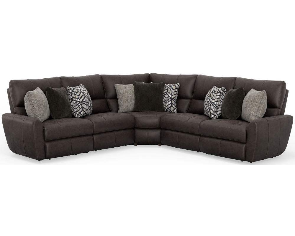 Royster 428 Power Reclining Sectional - Heavy Weight - 400 lb. per recliner | Sofas and Sectionals