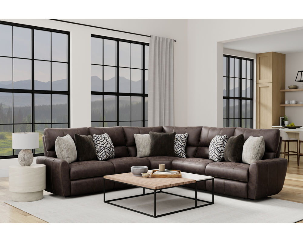 Royster 428 Power Reclining Sectional - Heavy Weight - 400 lb. per recliner | Sofas and Sectionals
