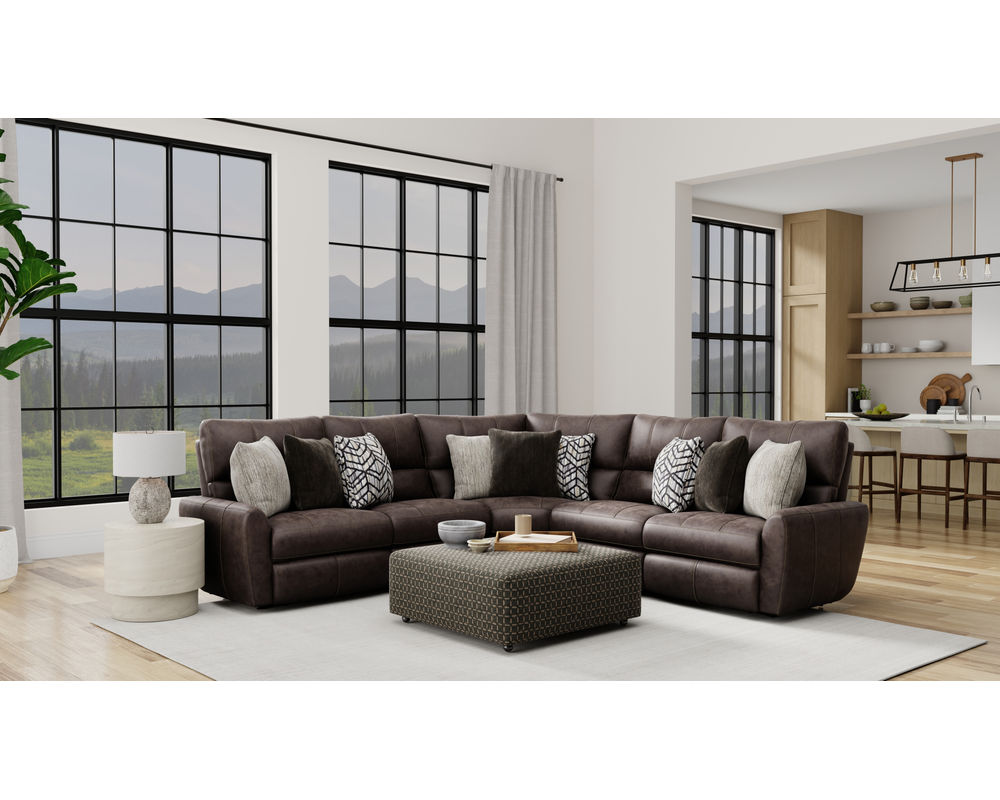 Royster 428 Power Reclining Sectional - Heavy Weight - 400 lb. per recliner | Sofas and Sectionals