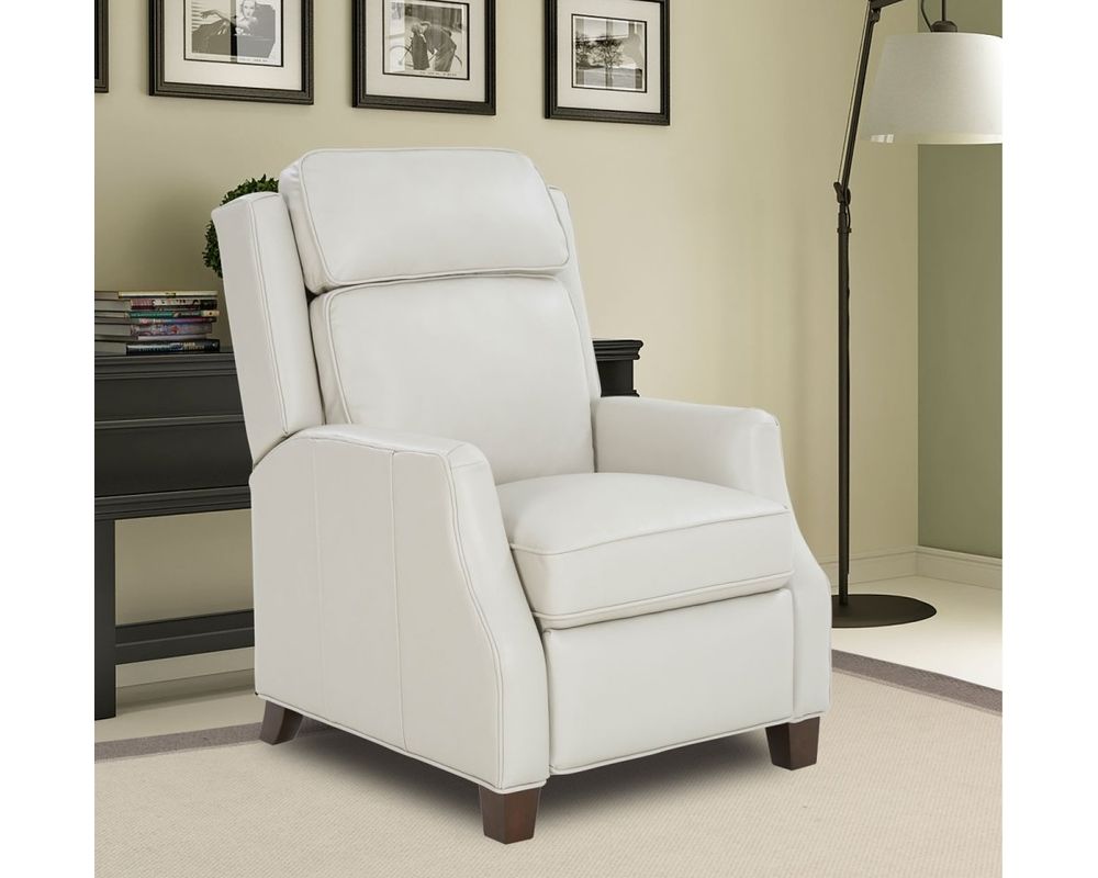 Nixon Leather Recliner (Putty) In stock | Sofas and Sectionals