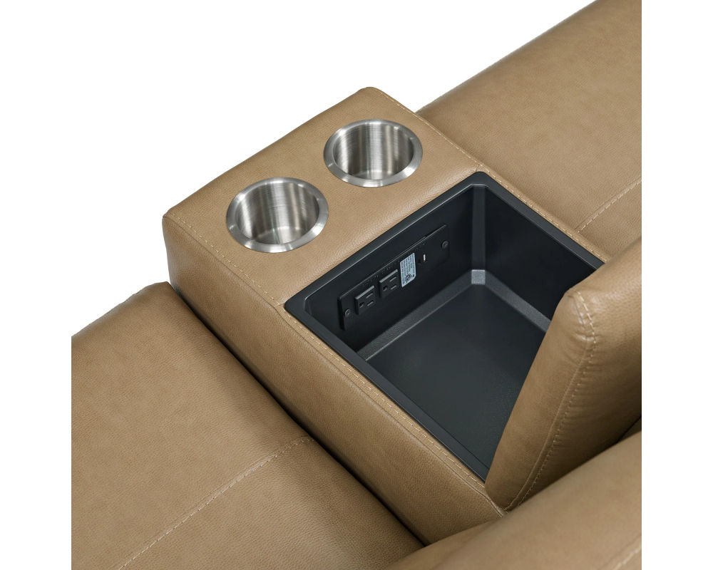 Momentum Power Headrest Power Reclining Zero Gravity Sectional w/ Heat ...