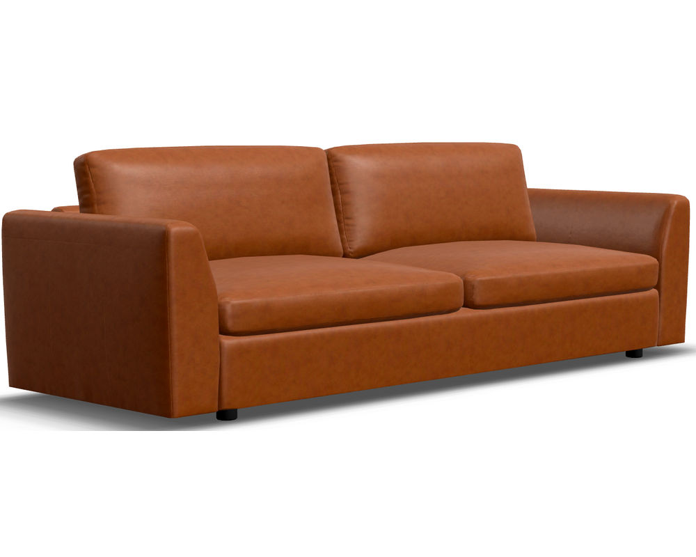 Ensemble 77918 Angle Arm Sofa (76", 84", 92" or 100") +100 leathers ...