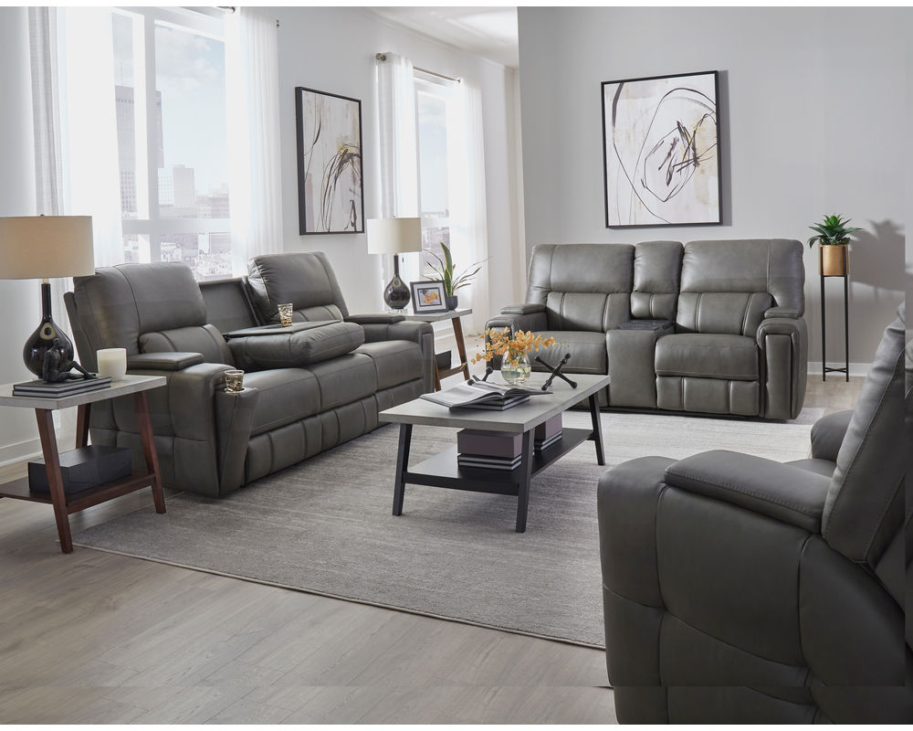 Hudson 463 - Triple Power Zero Gravity Reclining Sofa with Powered Drop ...
