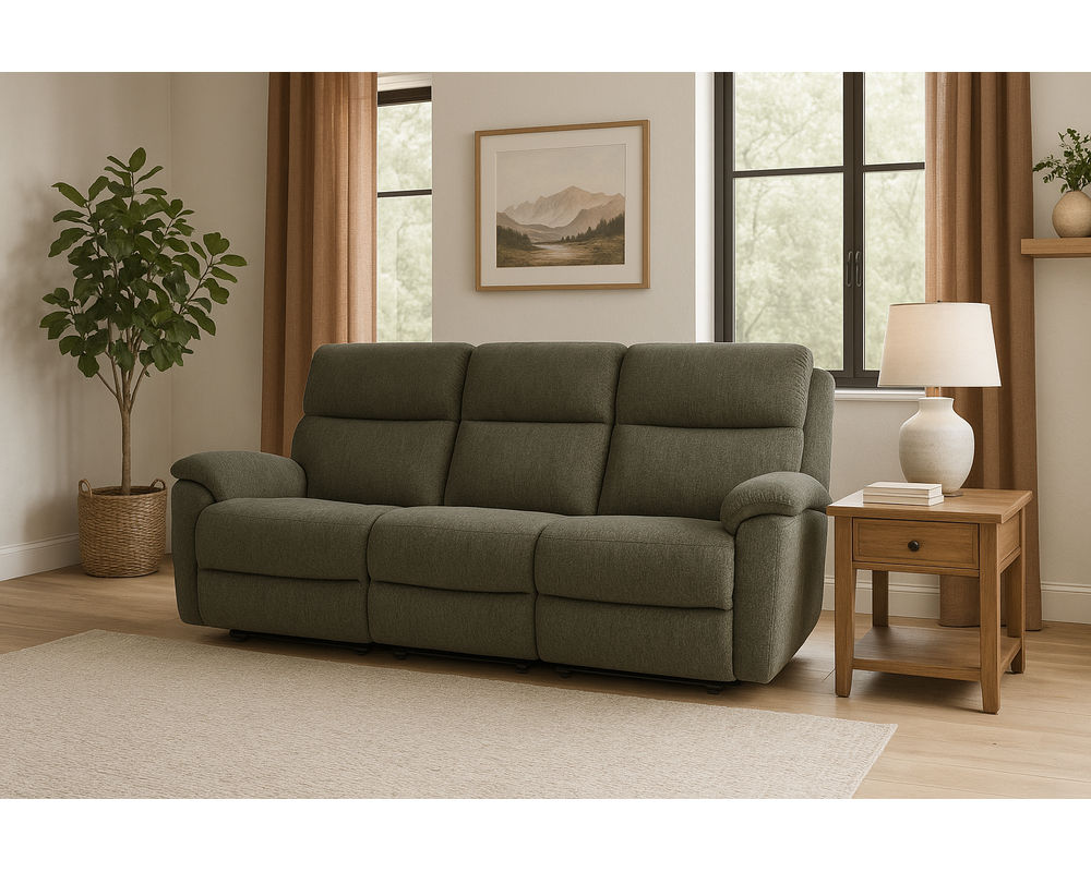 Porter Triple Power Reclining Sofa with Drop Down Table (+90 fabrics ...