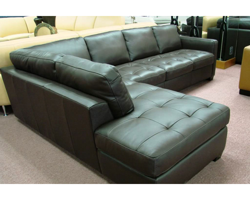 Vittorio B633 **100% Top Grain Leather** Sectional | Sofas and Sectionals