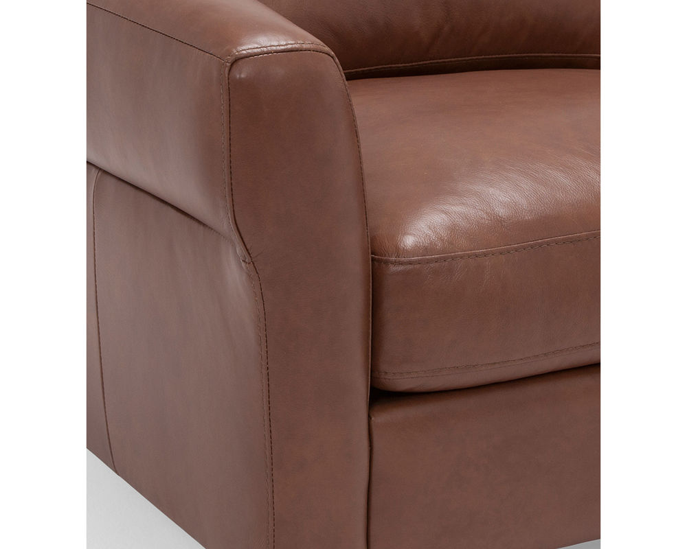 Majesty 100% Top Grain Leather Sofa in Bronco Star (In Stock) | Sofas ...