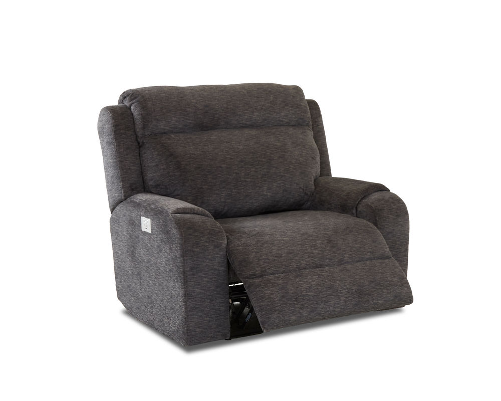 Merlin Big Reclining Chair w/ Power Recliner, Power Headrest and Power ...