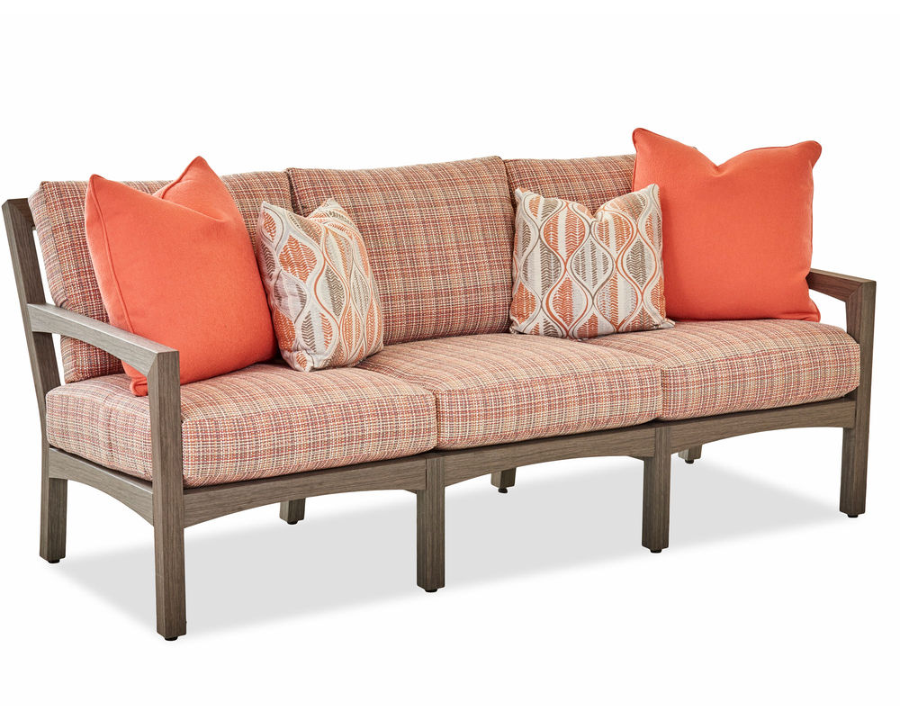 Delray Realis Teak Outdoor Sofa Collection (Shadow Finish) | Sofas and ...