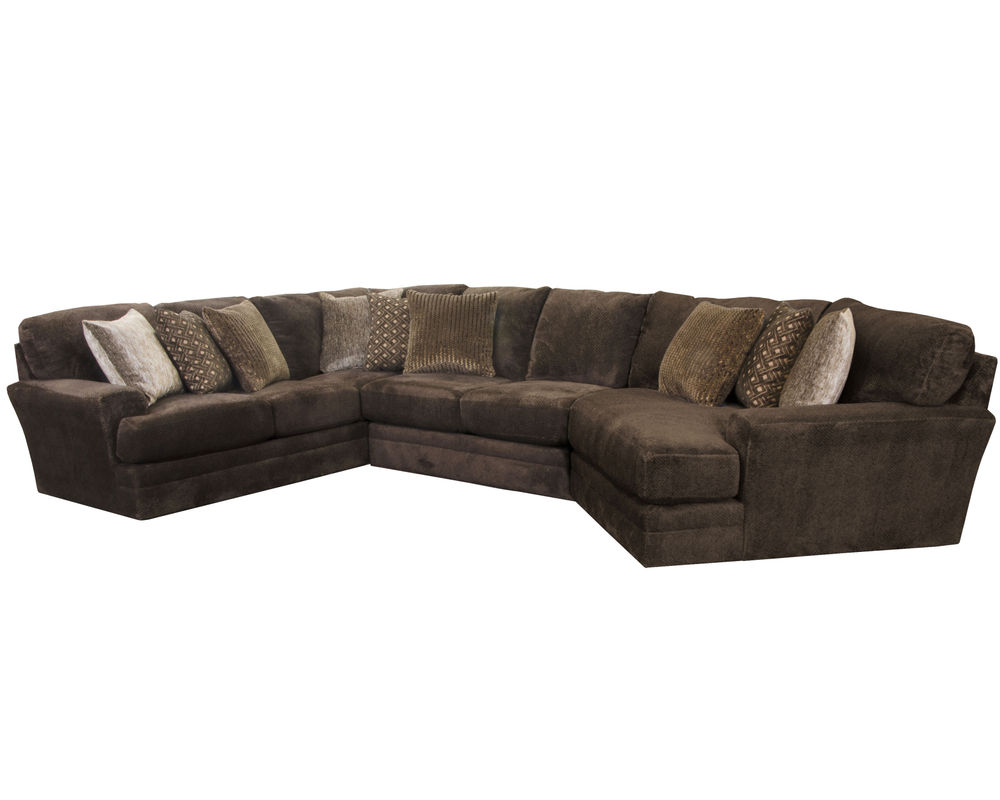 Mammoth Modular Sectional in Chocolate (15 Pieces Available) 2 colors ...