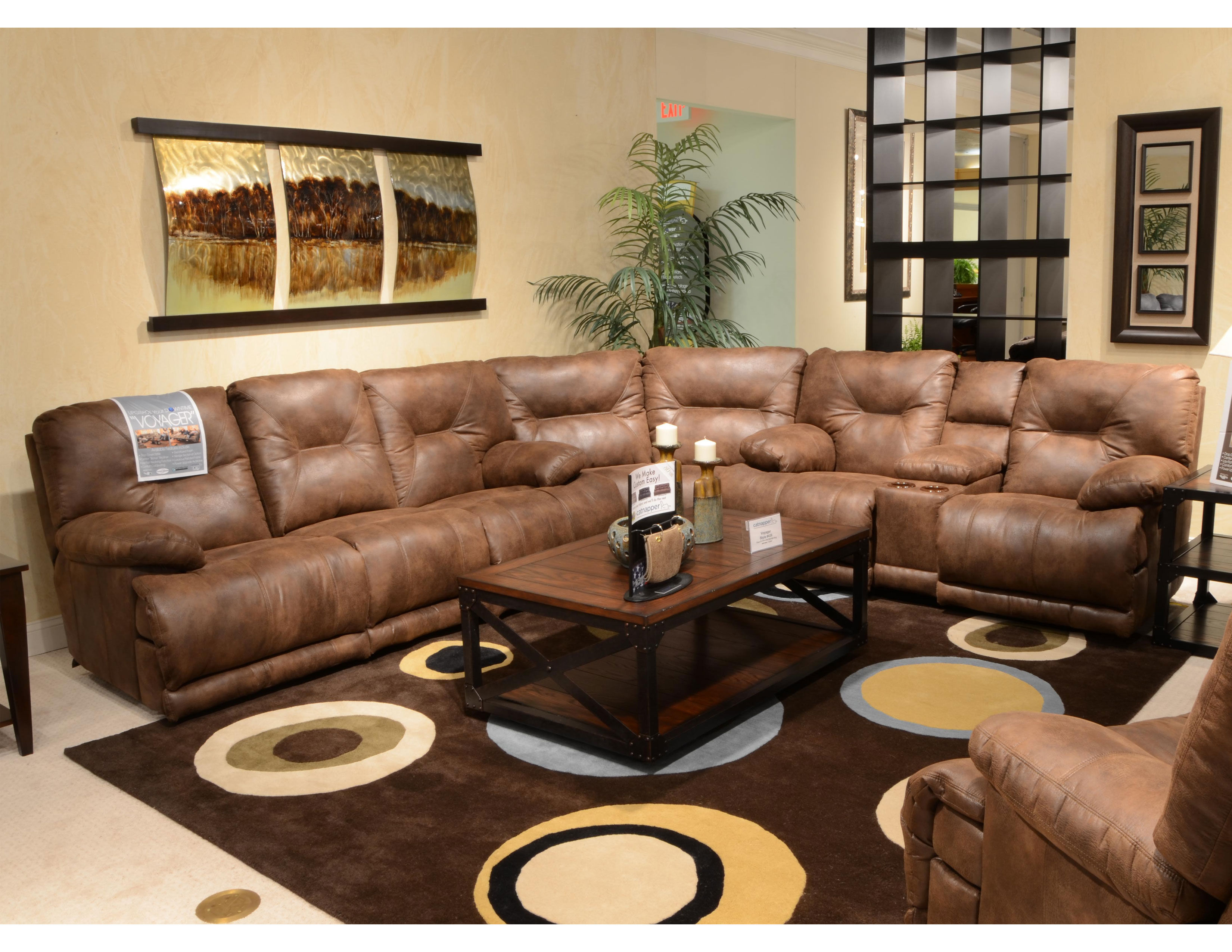 Voyager LayFlat Reclining Sectional - 3 Colors Available | Sofas and ...