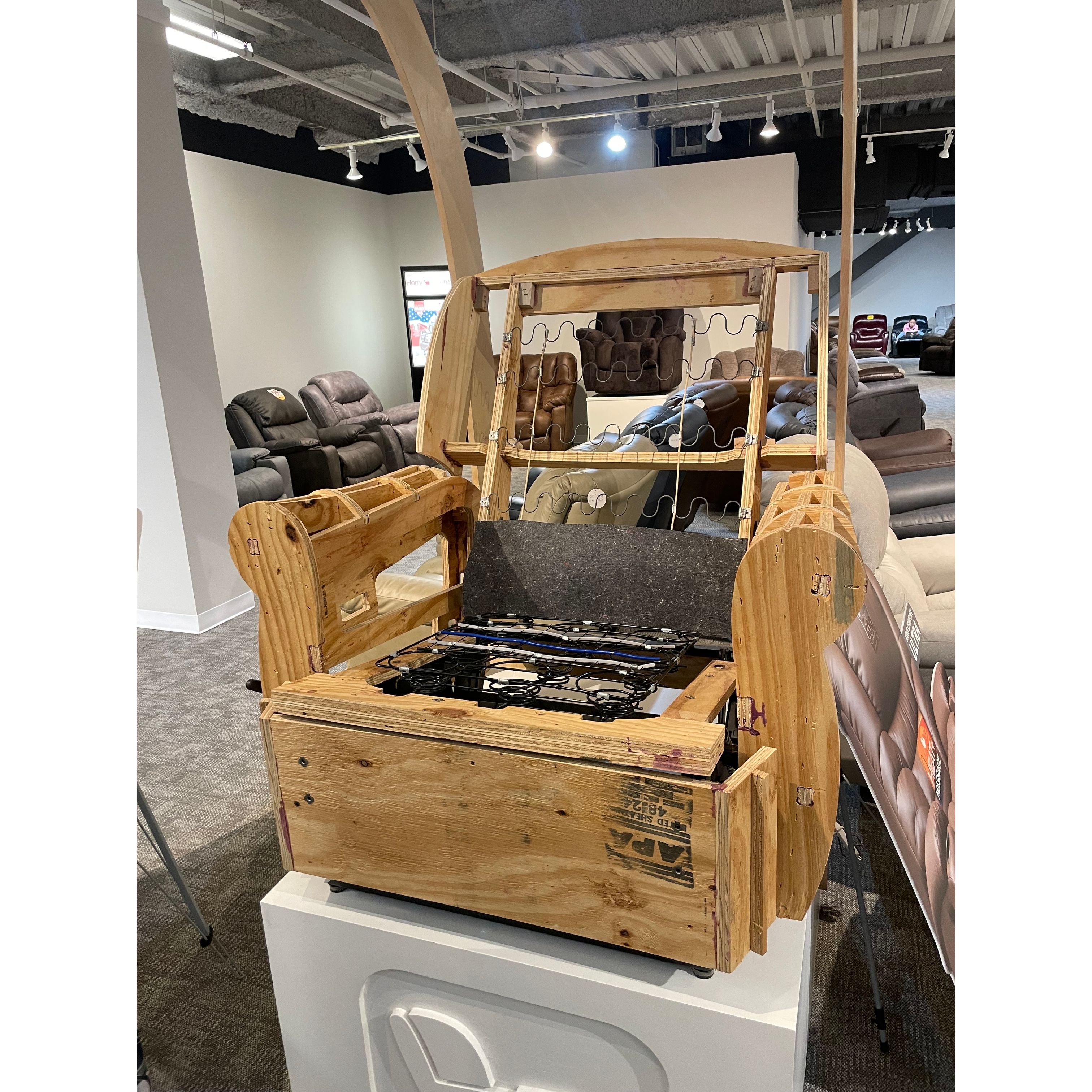 Stallion Lane Comfort Big Man's Recliner (500 lbs.) Graphite (In stock ...