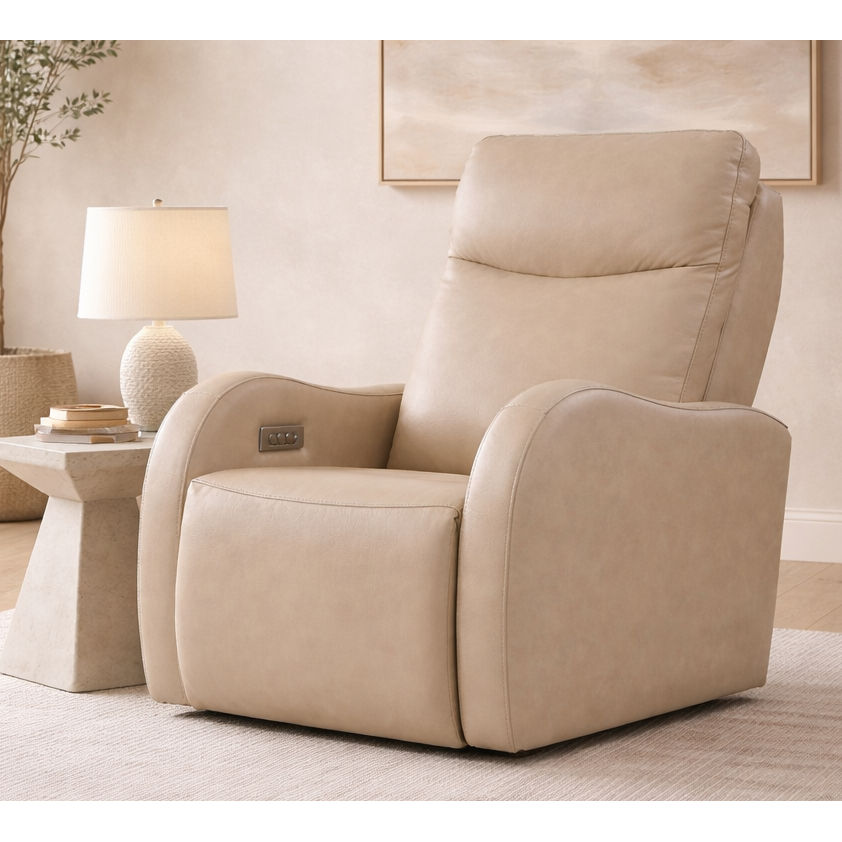 Laurence 83" Power Headrest Power Reclining Sofa (+140 leathers ...